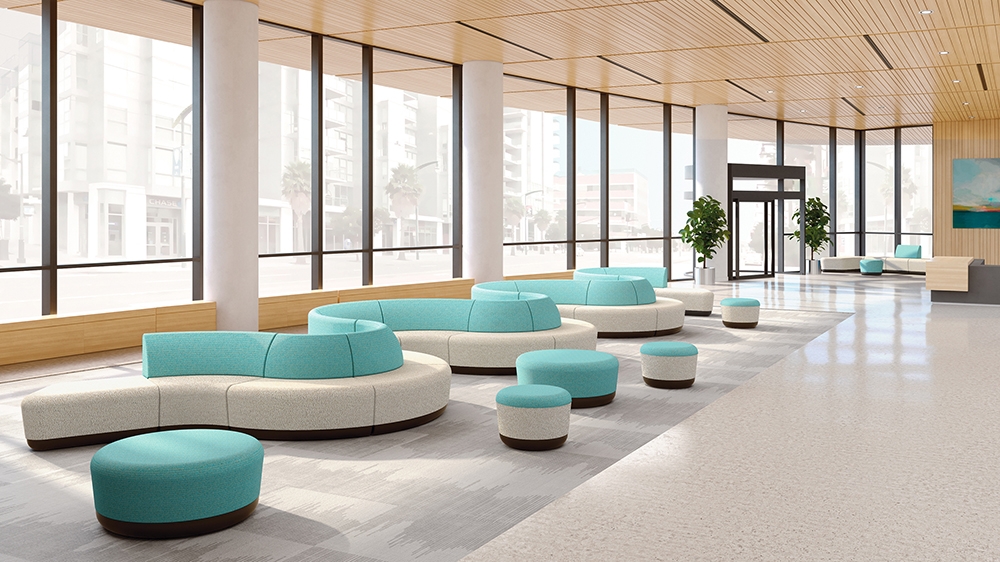 Paséa Ottomans | Lounge Seating | SitOnIt Seating