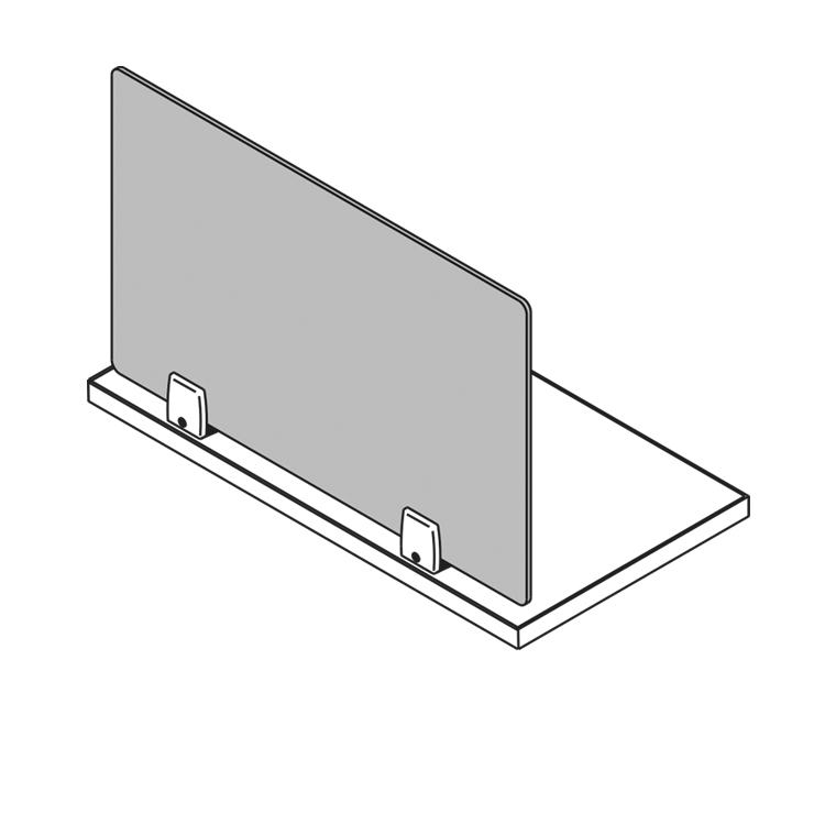 Sector Worksurface Screens | SitOnIt Seating